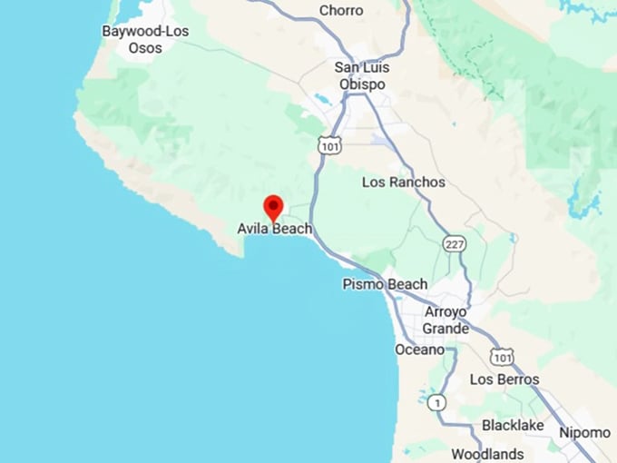 16. avila beach map