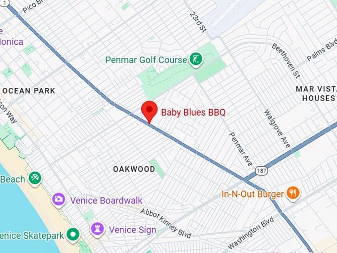 16. baby blues bbq map
