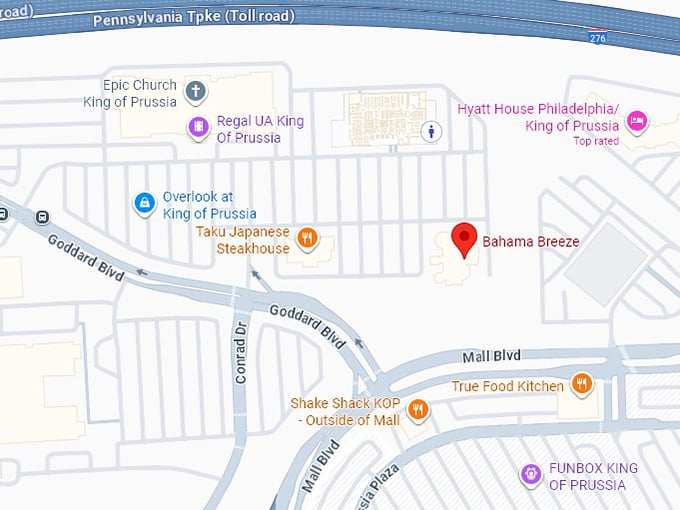 16. bahama breeze map