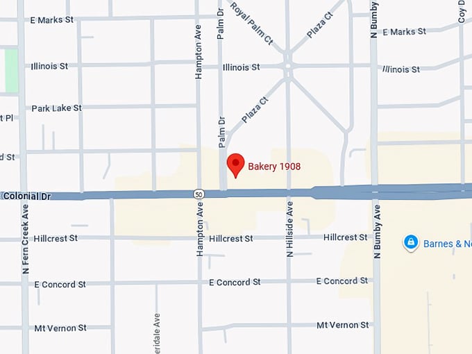 16. bakery 1908 map