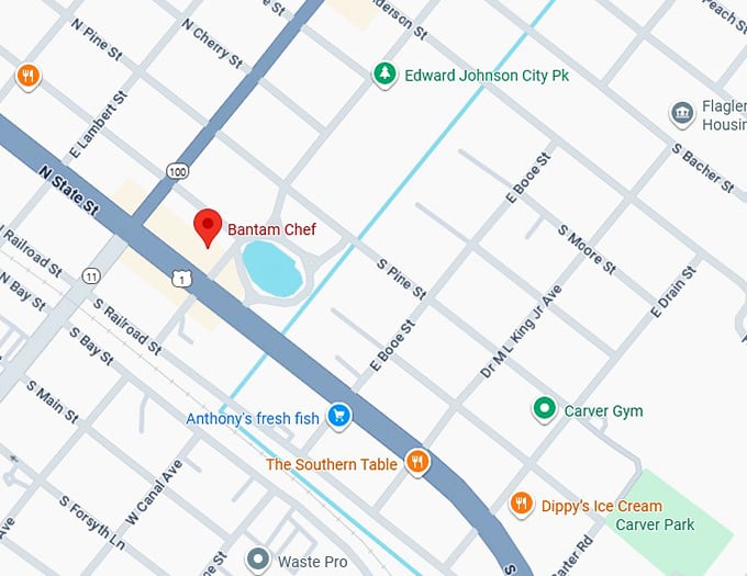 16. bantam chef map