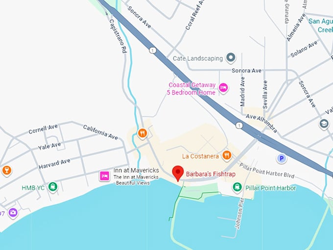 16. barbara's fishtrap map