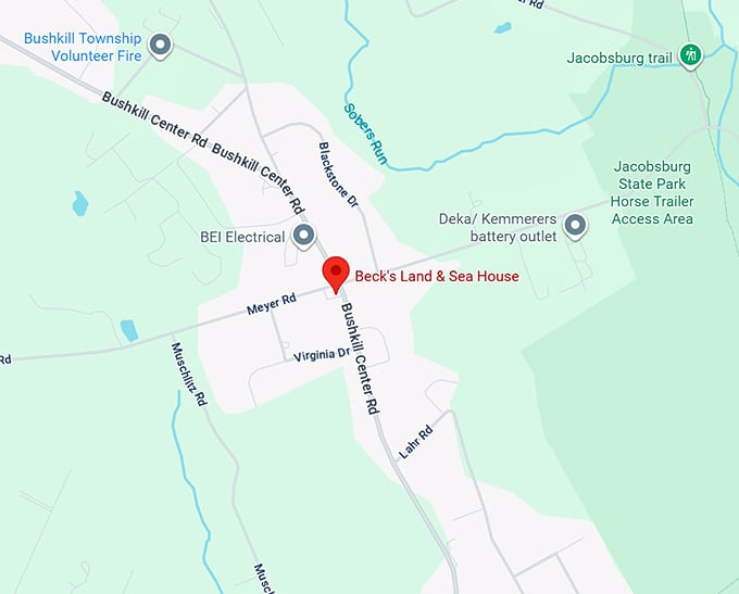 16. beck's land & sea house map