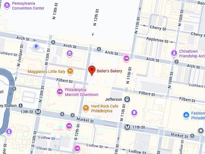 16. beiler's bakery map