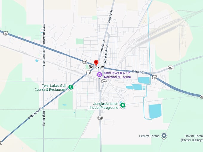 16. bellevue map