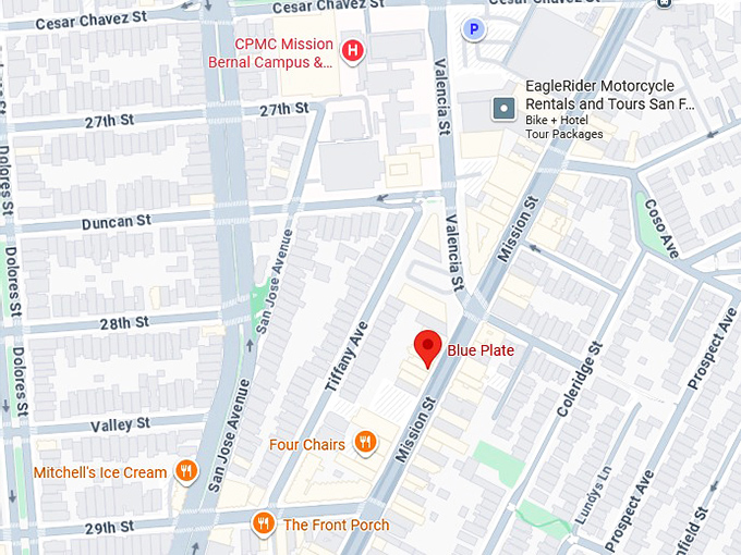 16. blue plate map
