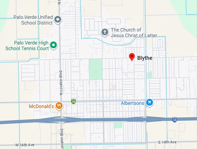 16. blythe map