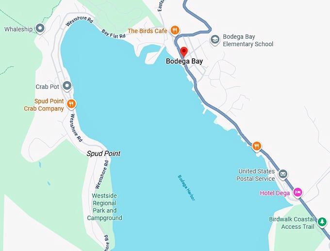 16. bodega bay map