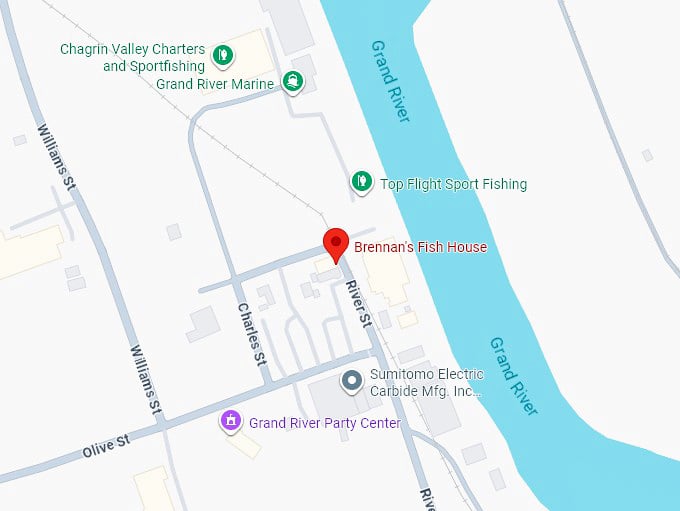 16. brennan's fish house map