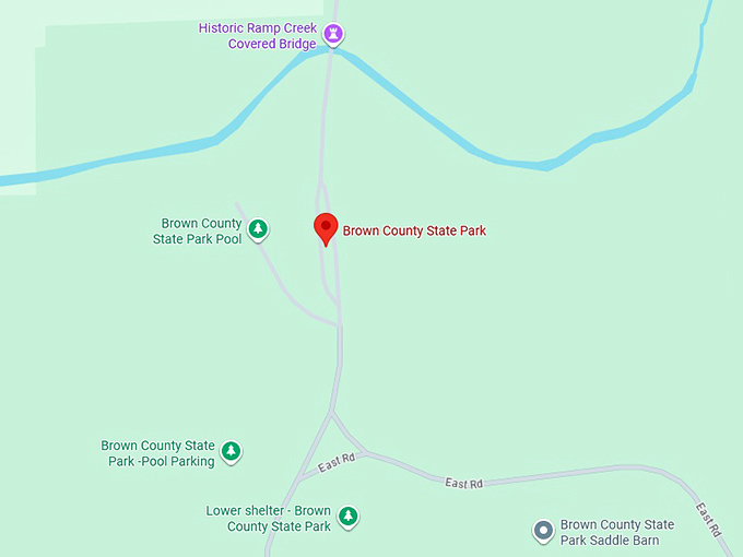 brown county state park map