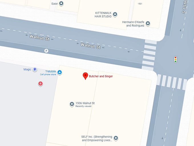 16. butcher and singer map