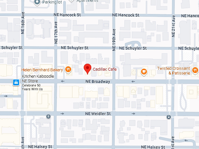 16. cadillac café map