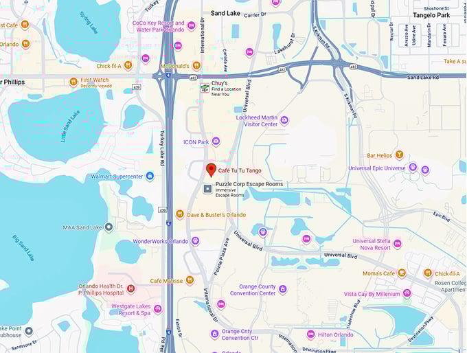 16. cafe' tu tu tango map