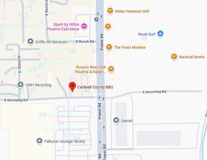 16. caldwell county bbq map