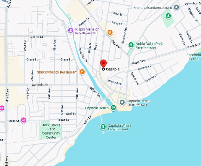 16. capitola map