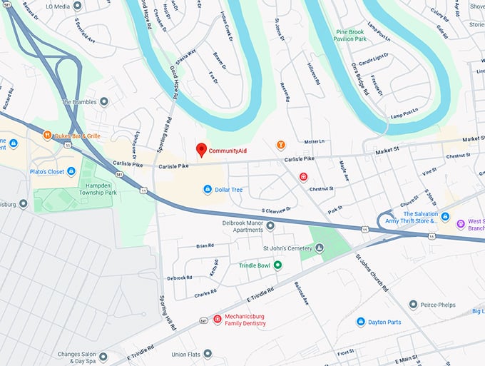 16. communityaid map