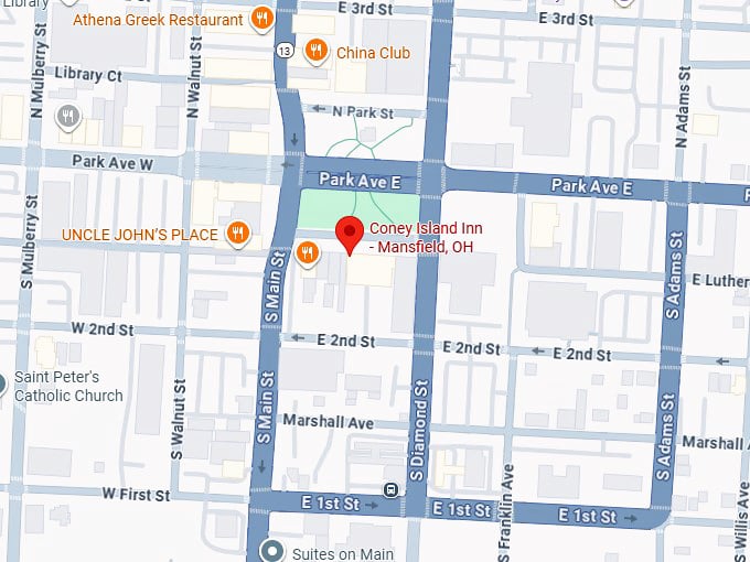 16. coney island inn map