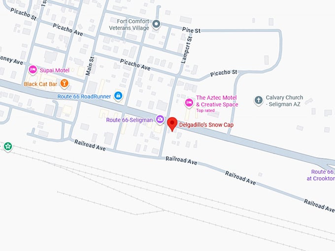 16. delgadillo’s snow cap map