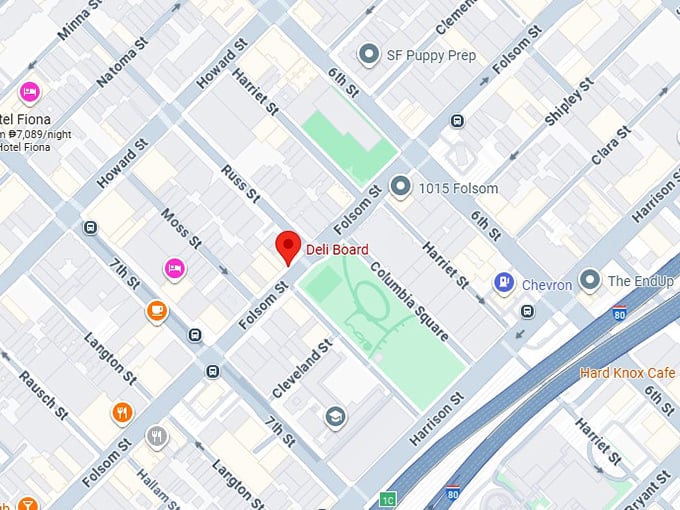 16. deli board map