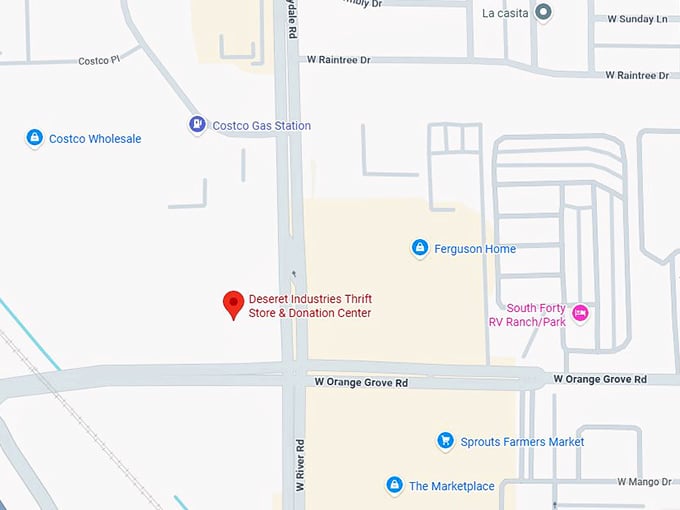 16. deseret industries map
