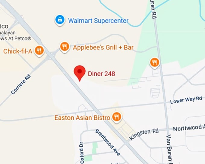 16. diner 248 map