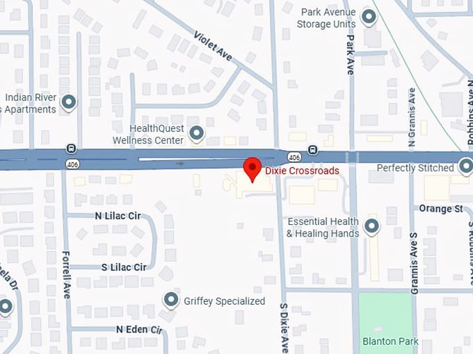 16. dixie crossroads map