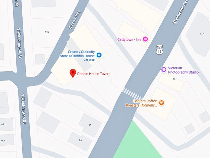 16. dobbin house tavern map