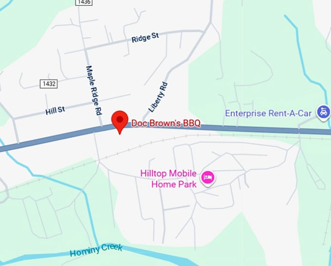 16. doc brown’s bbq map