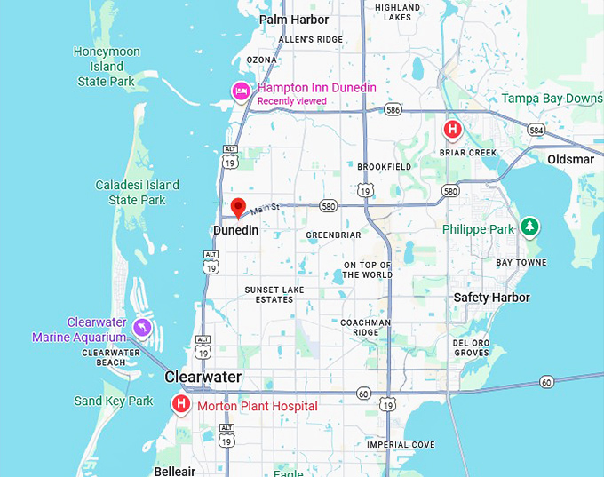 16. dunedin map