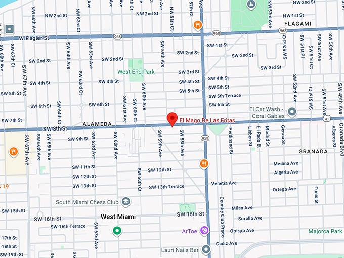 16. el mago de las fritas map