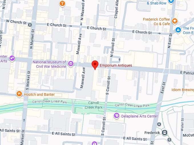 16. emporium antiques map