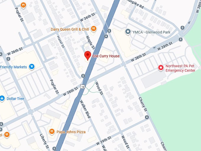 16. erie curry house map