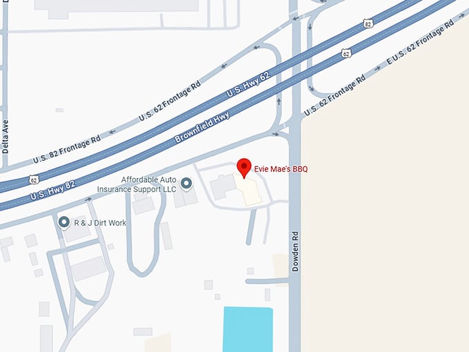 16. evie mae’s pit barbecue map