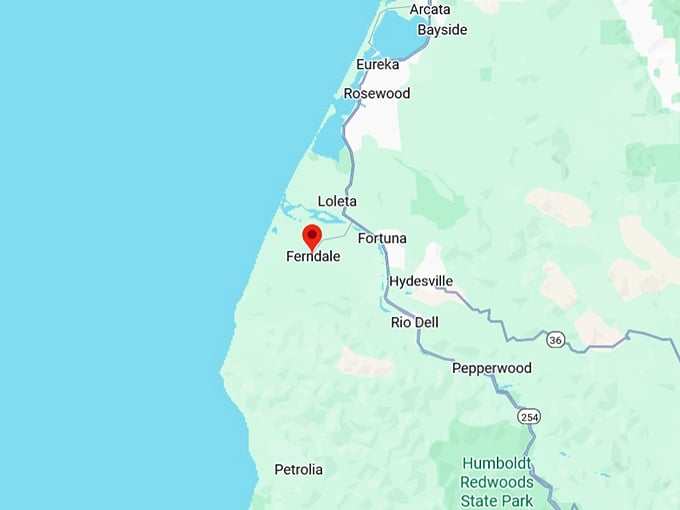 16. ferndale map