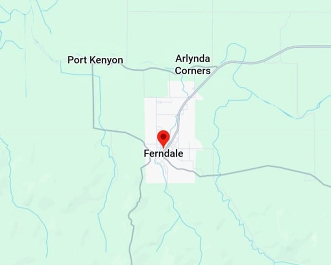 16. ferndale map