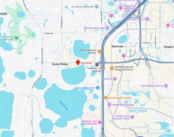 16. first watch (7500 w sand lake rd a103 map