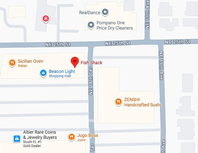 16. fish shack map