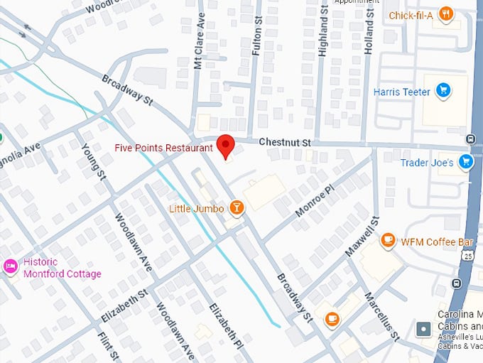 16. five points café map