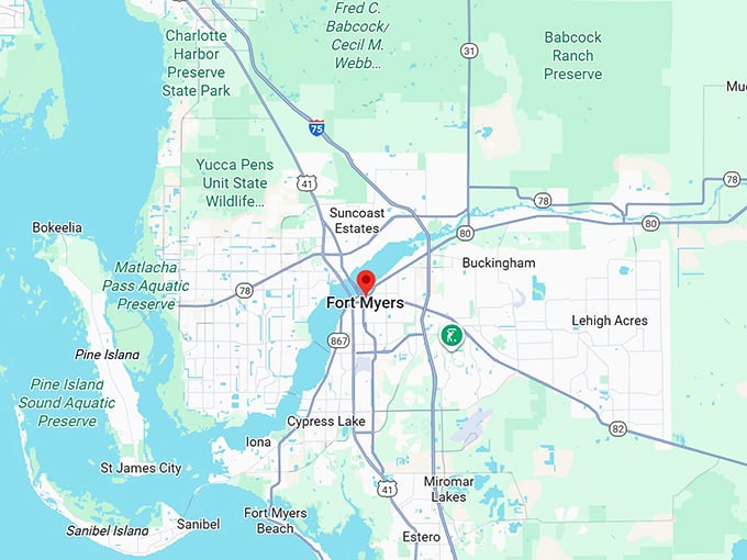 16. fort myers map
