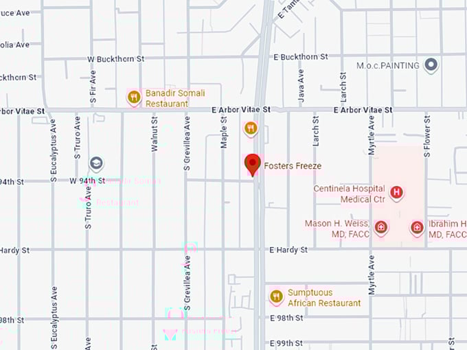 16. fosters freeze map