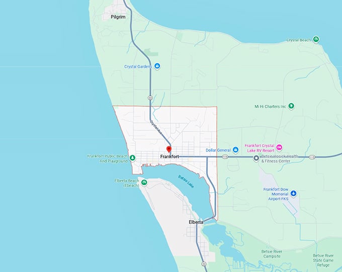 16. frankfort map