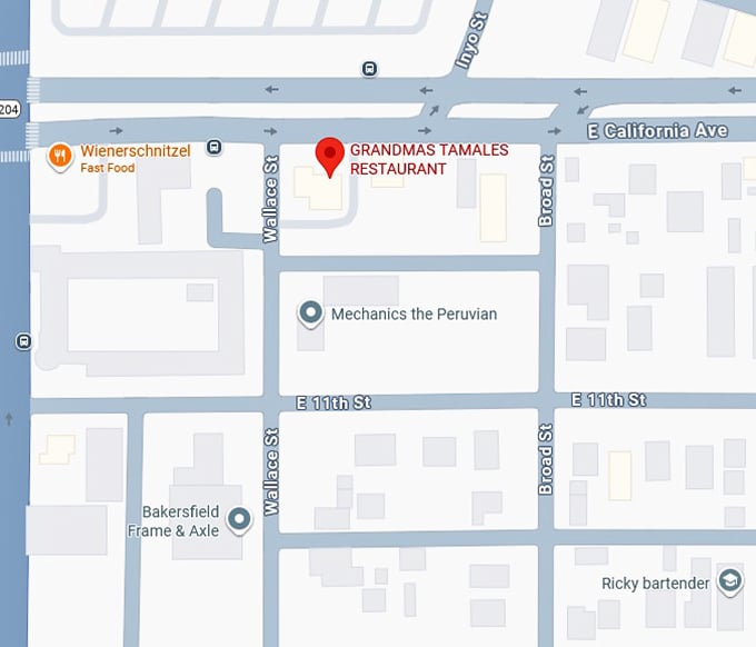 16. grandmas tamales restaurant (201 e california ave) map