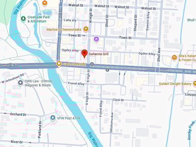 16. gahanna grill map