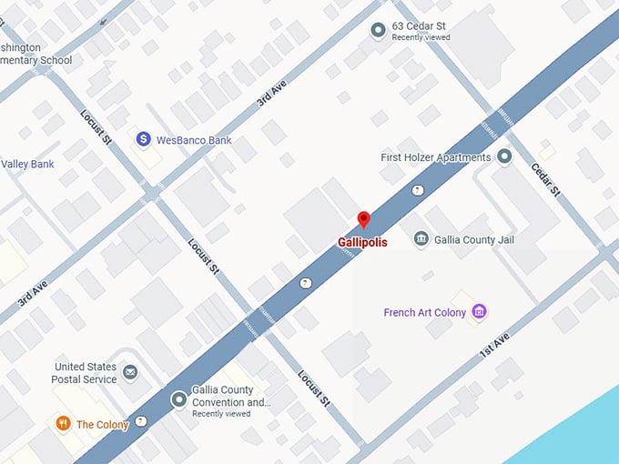 16. gallipolis map