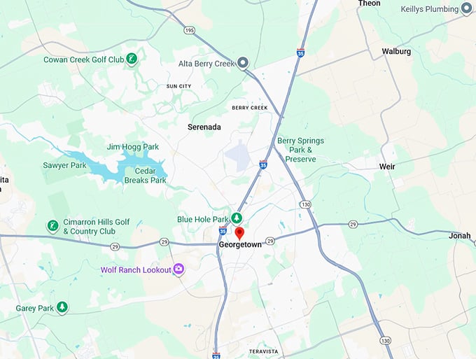 16. georgetown map