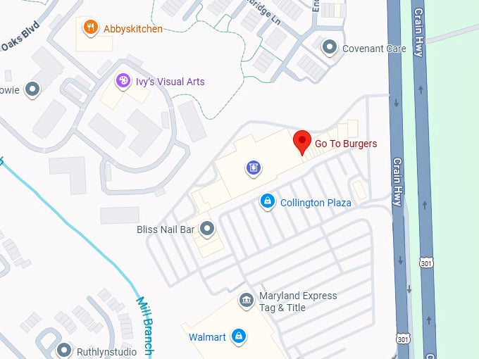 16. go to burgers map
