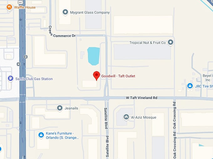 16. goodwill taft outlet map