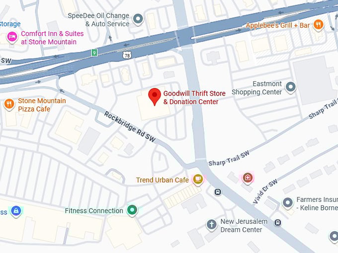 16. goodwill thrift store & donation center map