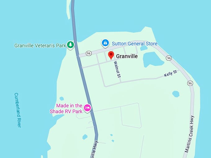 16. granville map