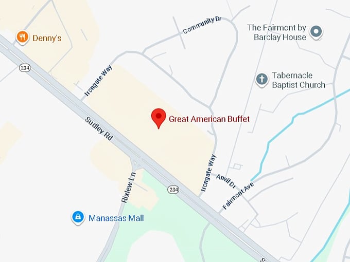 16. great american buffet map